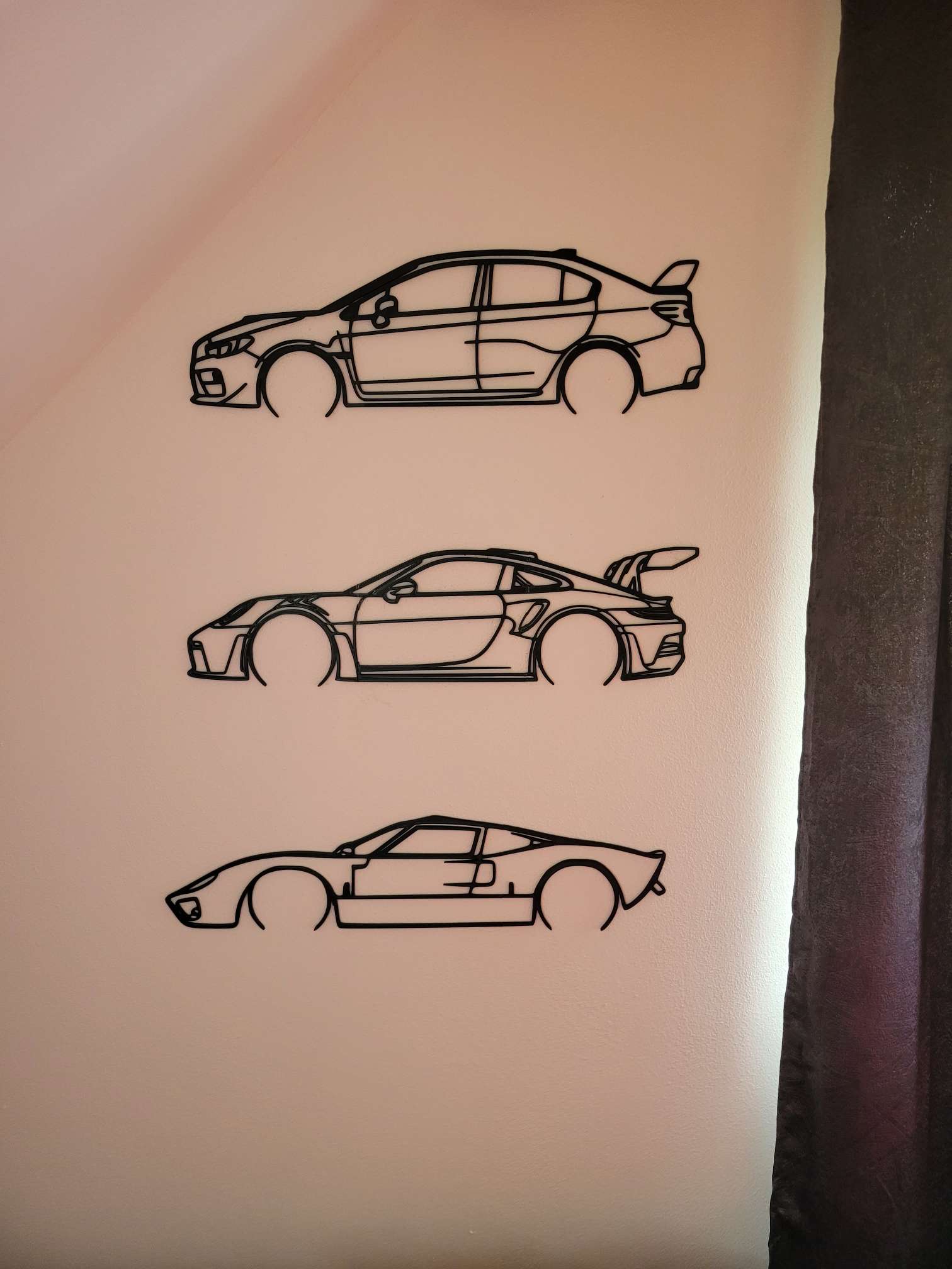 CAR ON WALL - SUBARU WRX STI | 3D models download | Creality Cloud