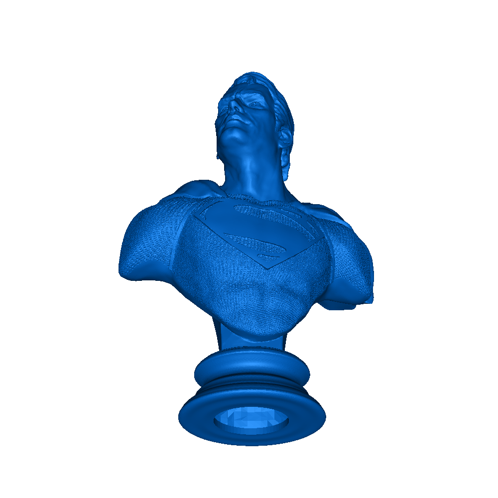 3D Printer Files | 3MF File | Superman Bust | Creality Cloud