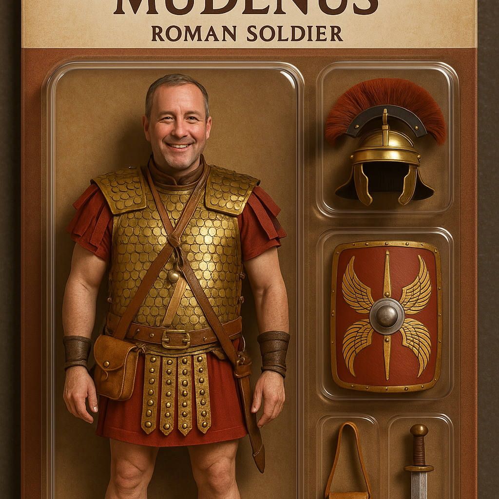 Free Characters & Creatures STL Download - romanby Dave Grainger