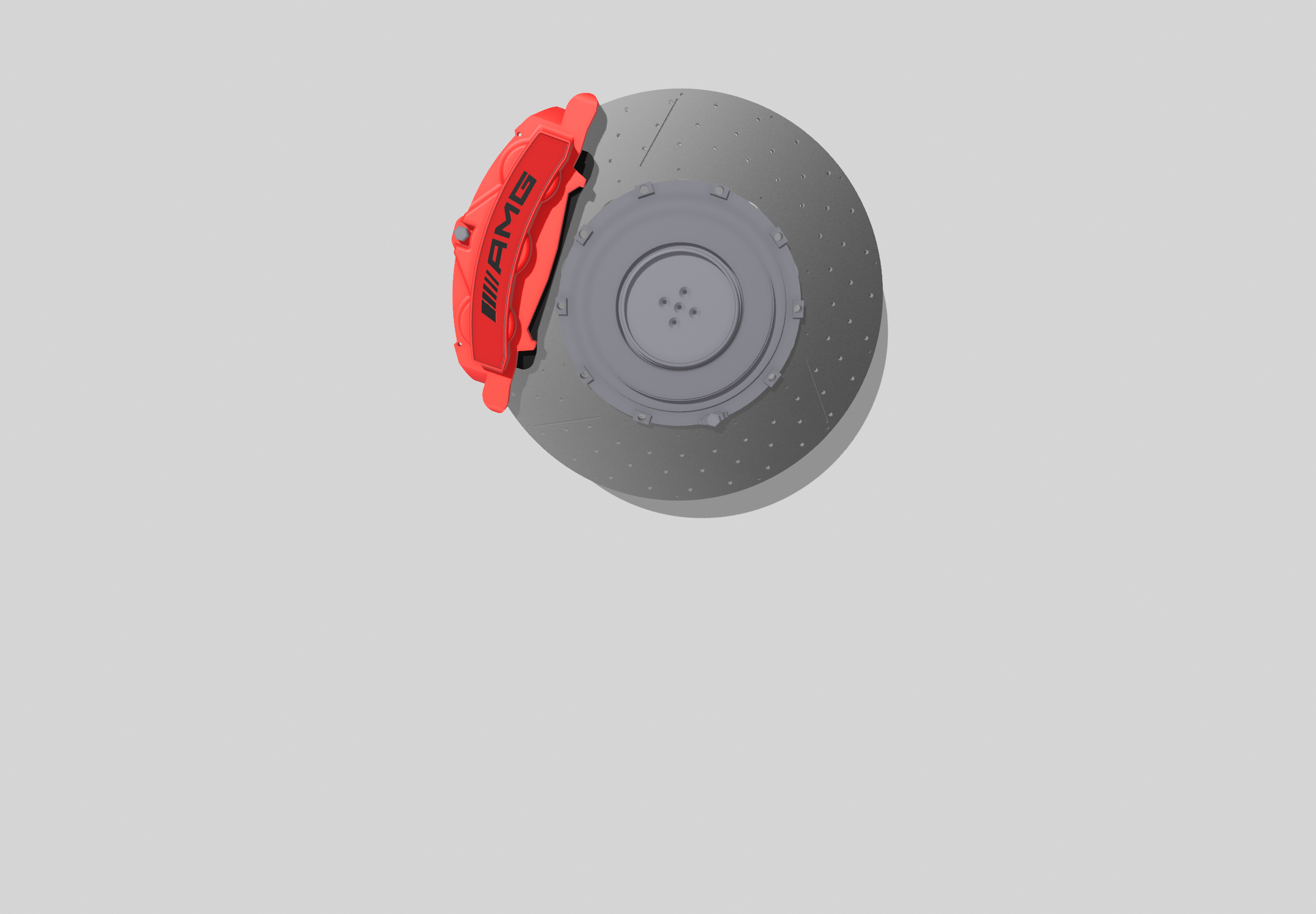 Brake disc with caliper | 3D models download | Creality Cloud