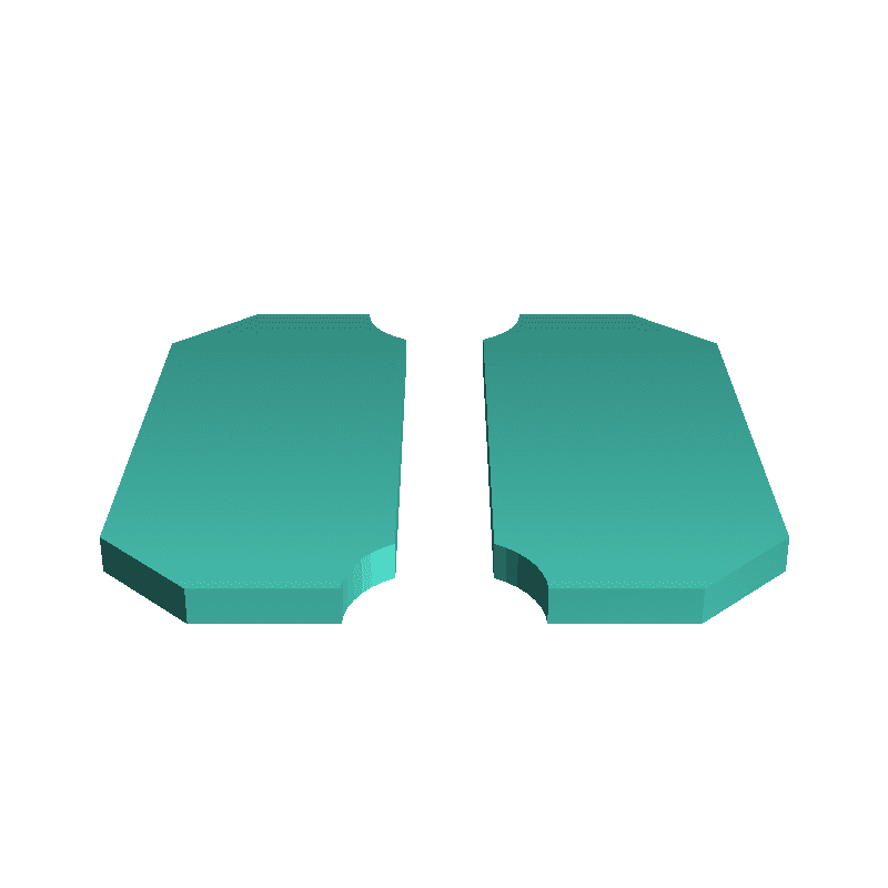 Free Test Models STL Download - Two piece test plateby PrintedByNis