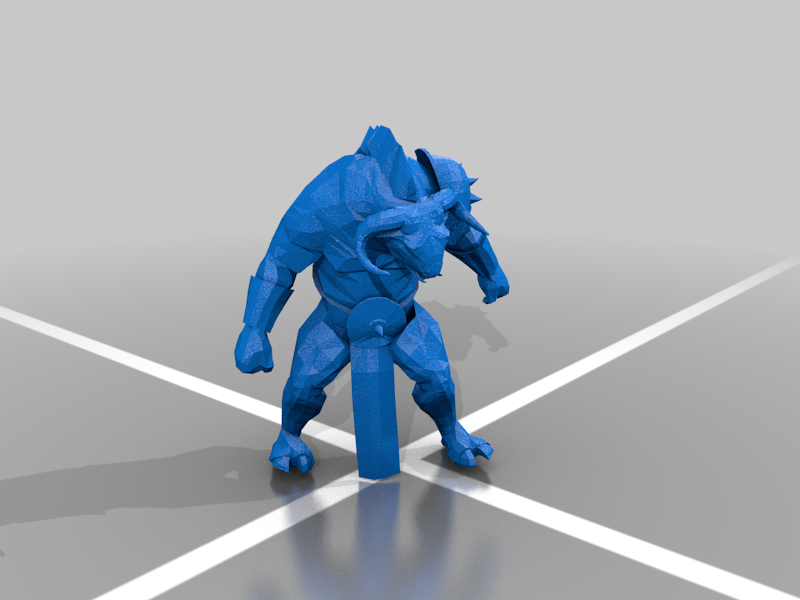 Free Characters & Creatures STL Download - minotaur- dnd - npc - lpby ...
