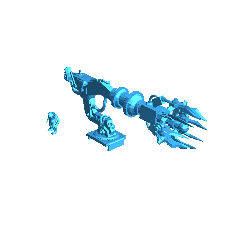 lifta droppa kannon - ork mek gunz | 3D models download | Creality Cloud