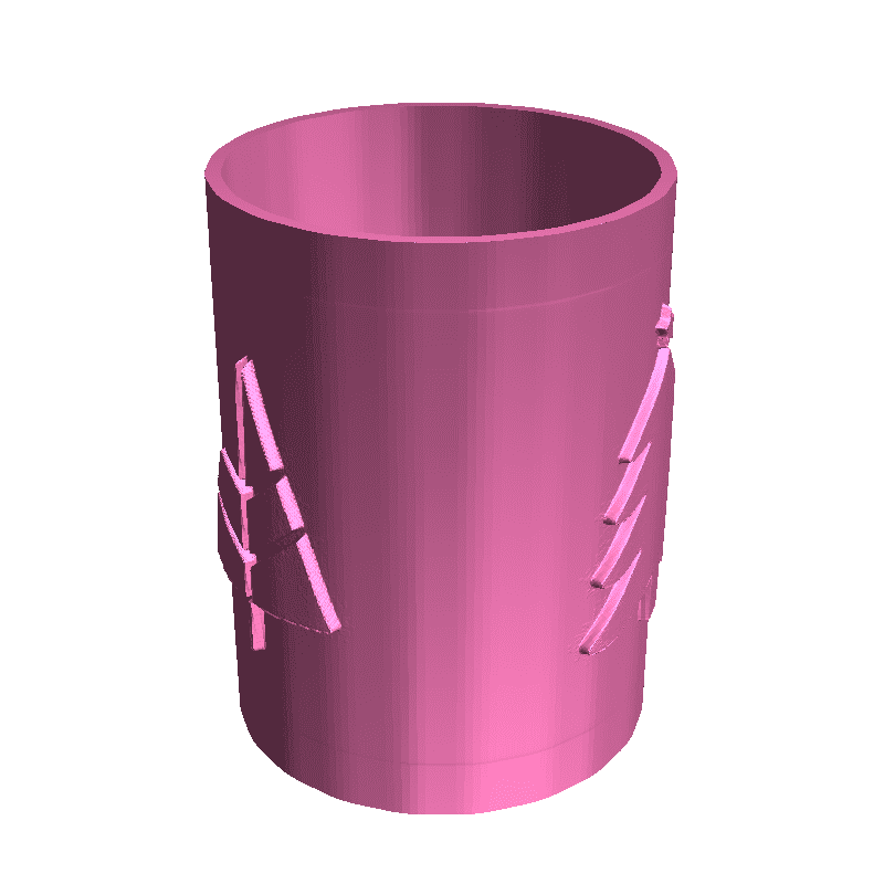 3D Printer Files | 3MF File | Christmas tree pen holder | Creality Cloud
