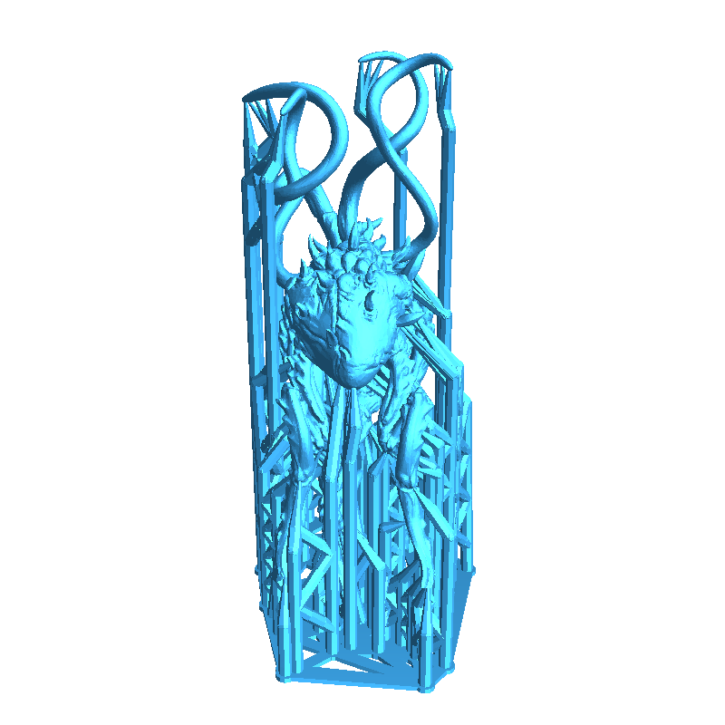 Other STL Download - The Heart of Darkness-SCP-Presupported - 32mm ...