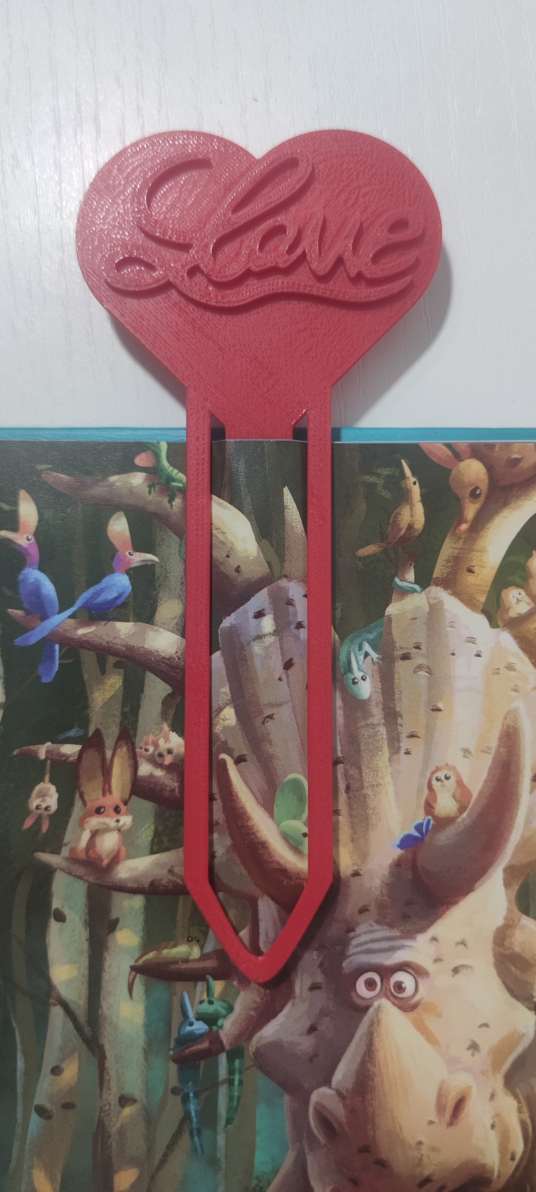 Bookmark Heart and Love | 3D models download | Creality Cloud