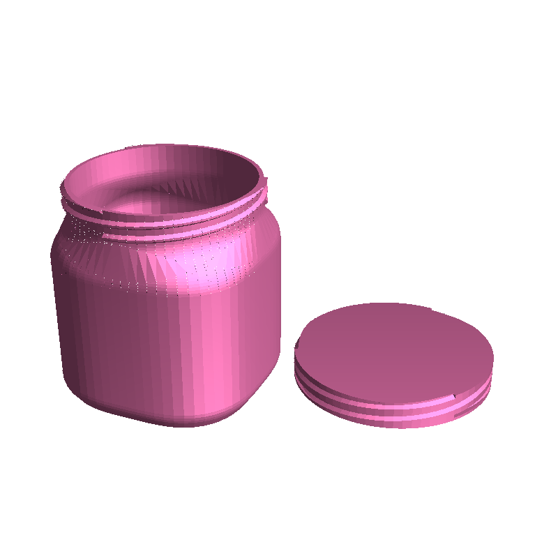 Tools & Spare Parts STL Download - Customizable lightweight small jar ...