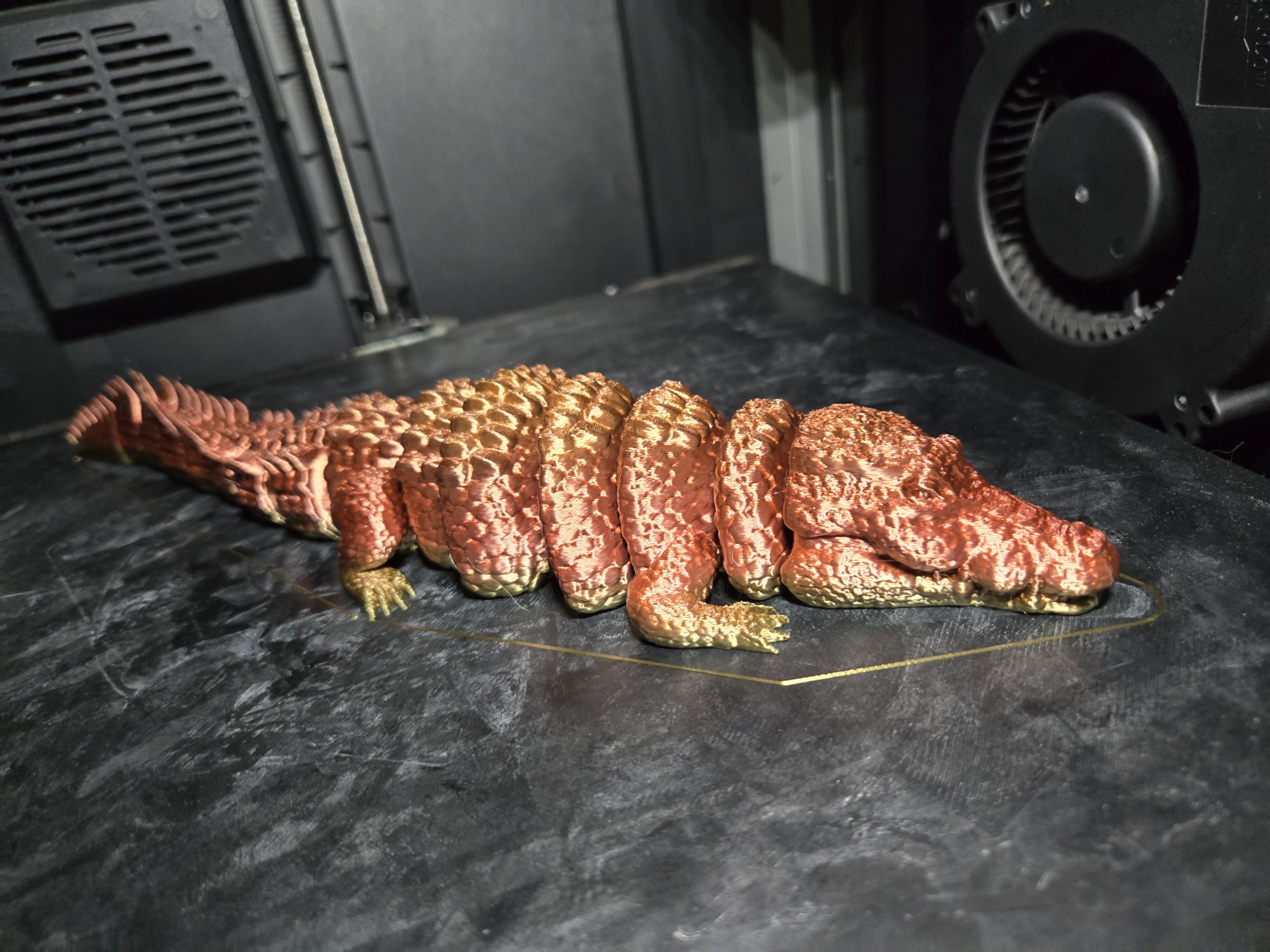 Very nice and detailed model. Upscaled to 300mm long. | Creality Cloud