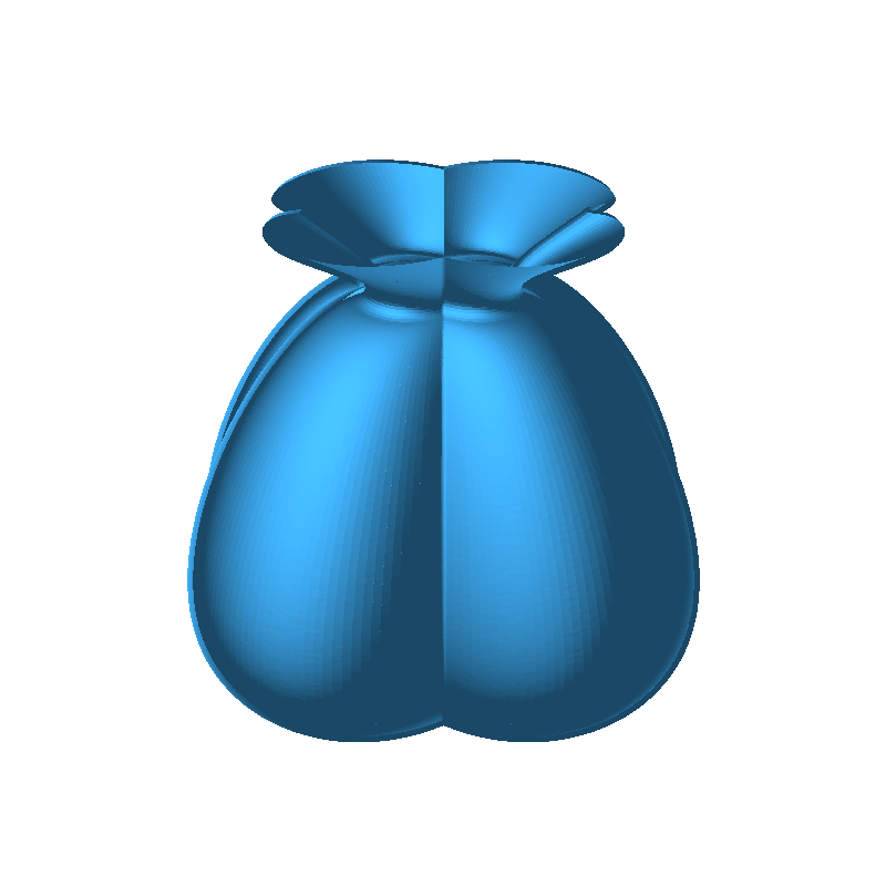 3D Printer Files | 3MF File | vaso moderno trevo | Creality Cloud