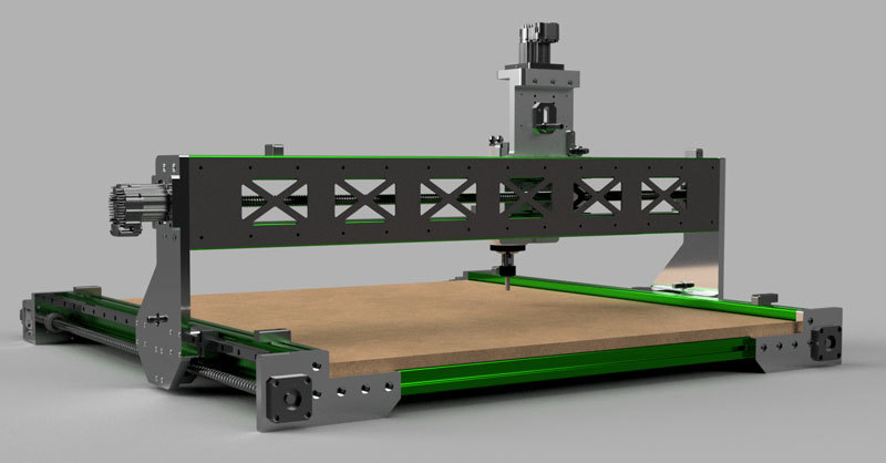 Parametric CNC Router | 3D models download | Creality Cloud