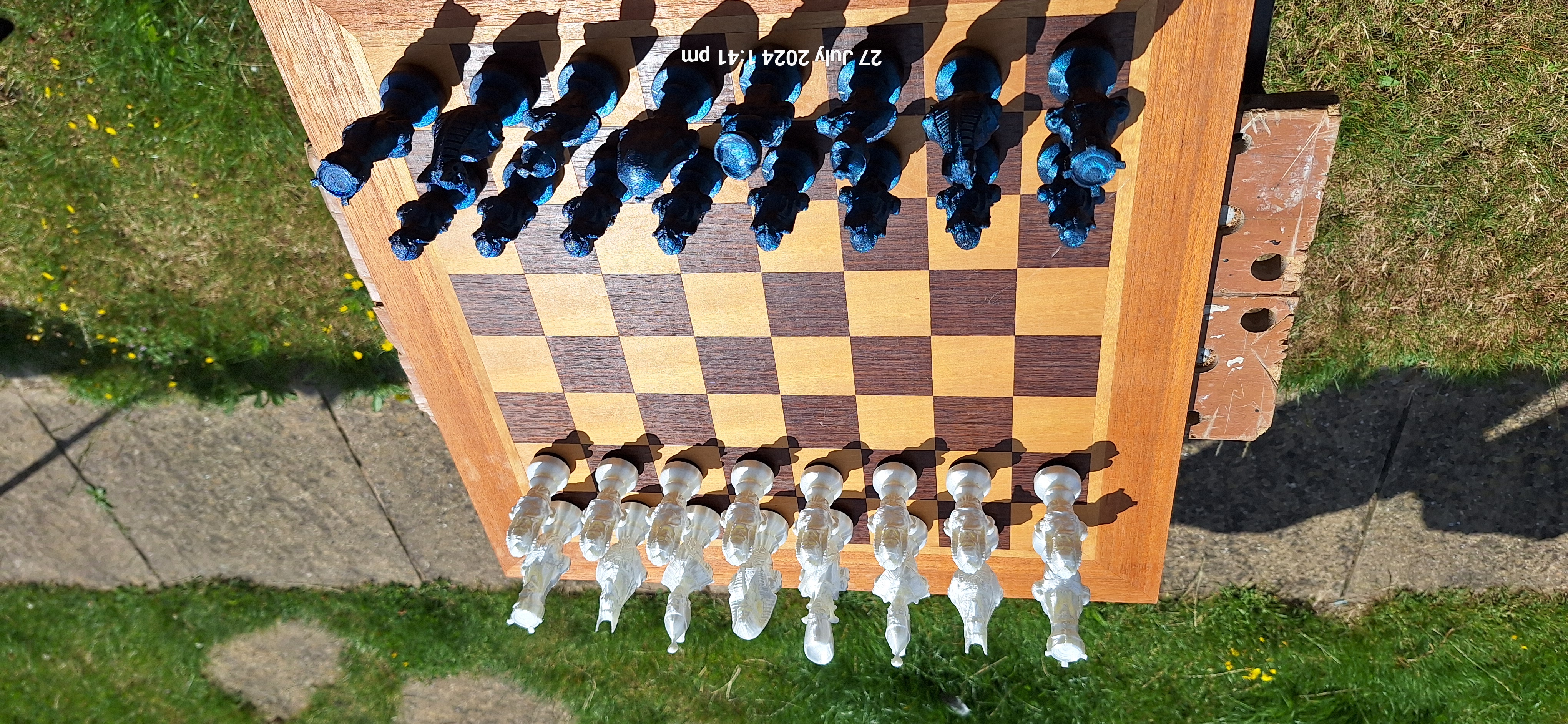 one undead chess set printed | Creality Cloud