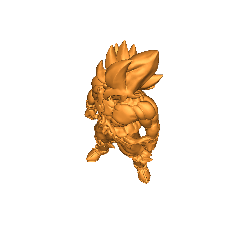 Free Characters & Creatures STL Download - gokuby Ernest Lewis