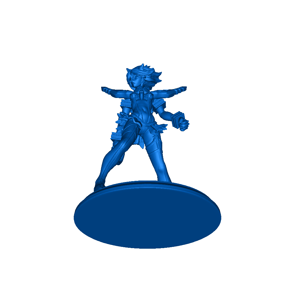 Free Characters & Creatures STL Download - ryukoby art _crazy69