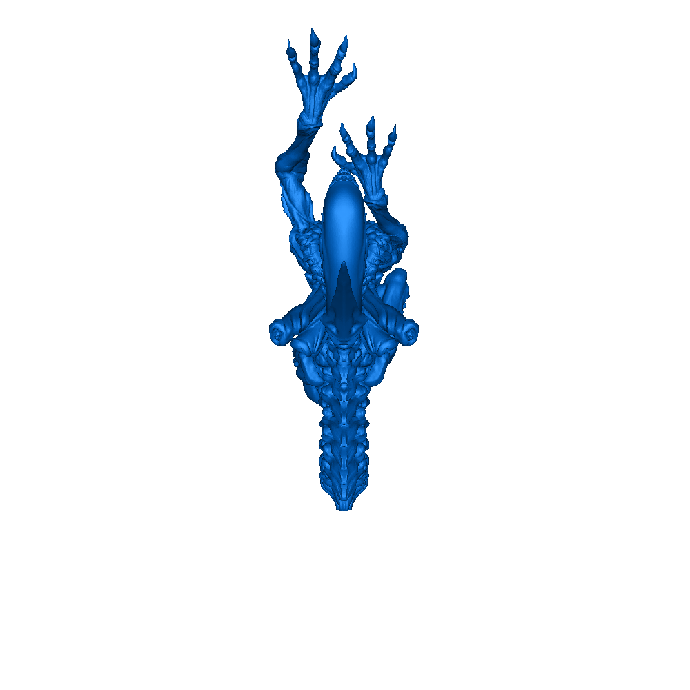 Free Characters & Creatures STL Download - alien by SleepLegacy