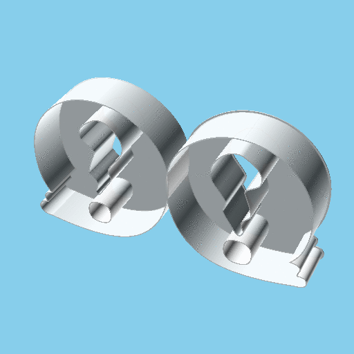 Ghost EXCLAMATION MARK, nestable box (v2) | 3D models download ...