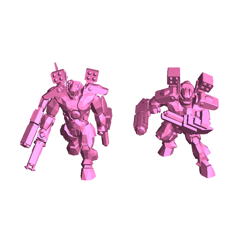 Free Other STL Download - tau commander suit - dynamically posedby SMT_M 🦊