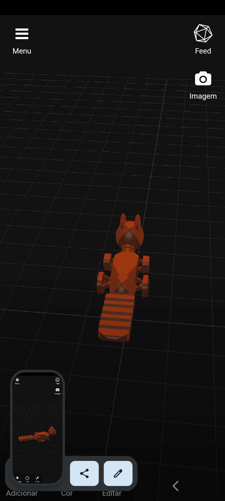 Articulated squirrel /Esquilo articulado | 3D models download | Creality Cloud