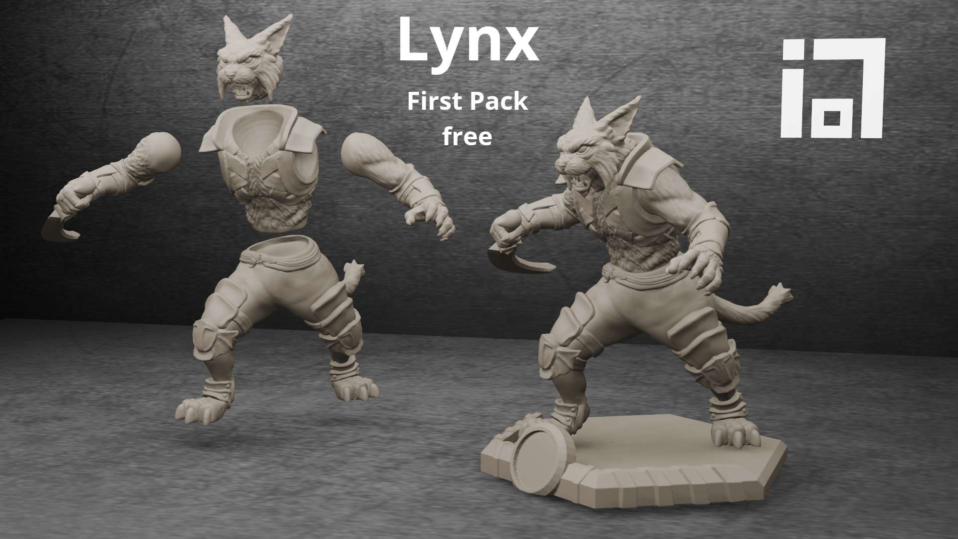 Lynx's miniature (Customizable) | 3D models download | Creality Cloud