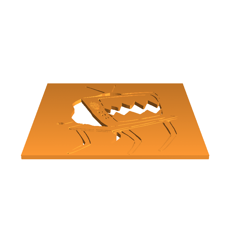 Free Digital Art STL Download - TV stencilby SMT_M 🦊
