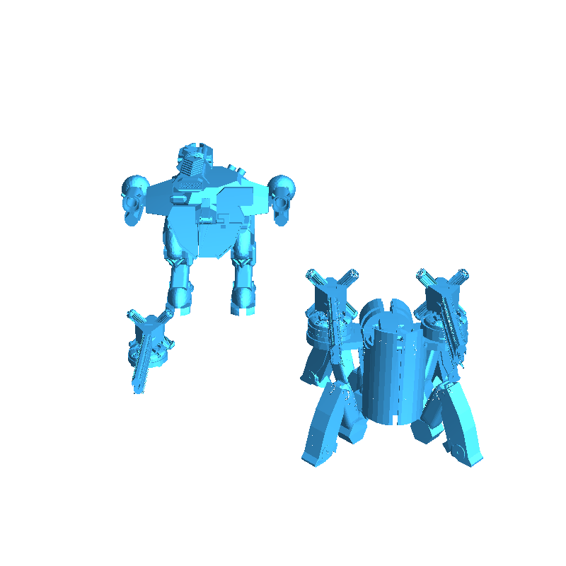 Free Robots & Mechs STL Download - rtzretrby user9422216350