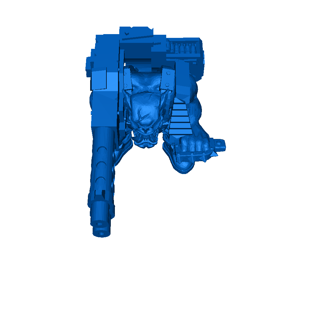 Free Characters & Creatures STL Download - orc whit gunby art _crazy69