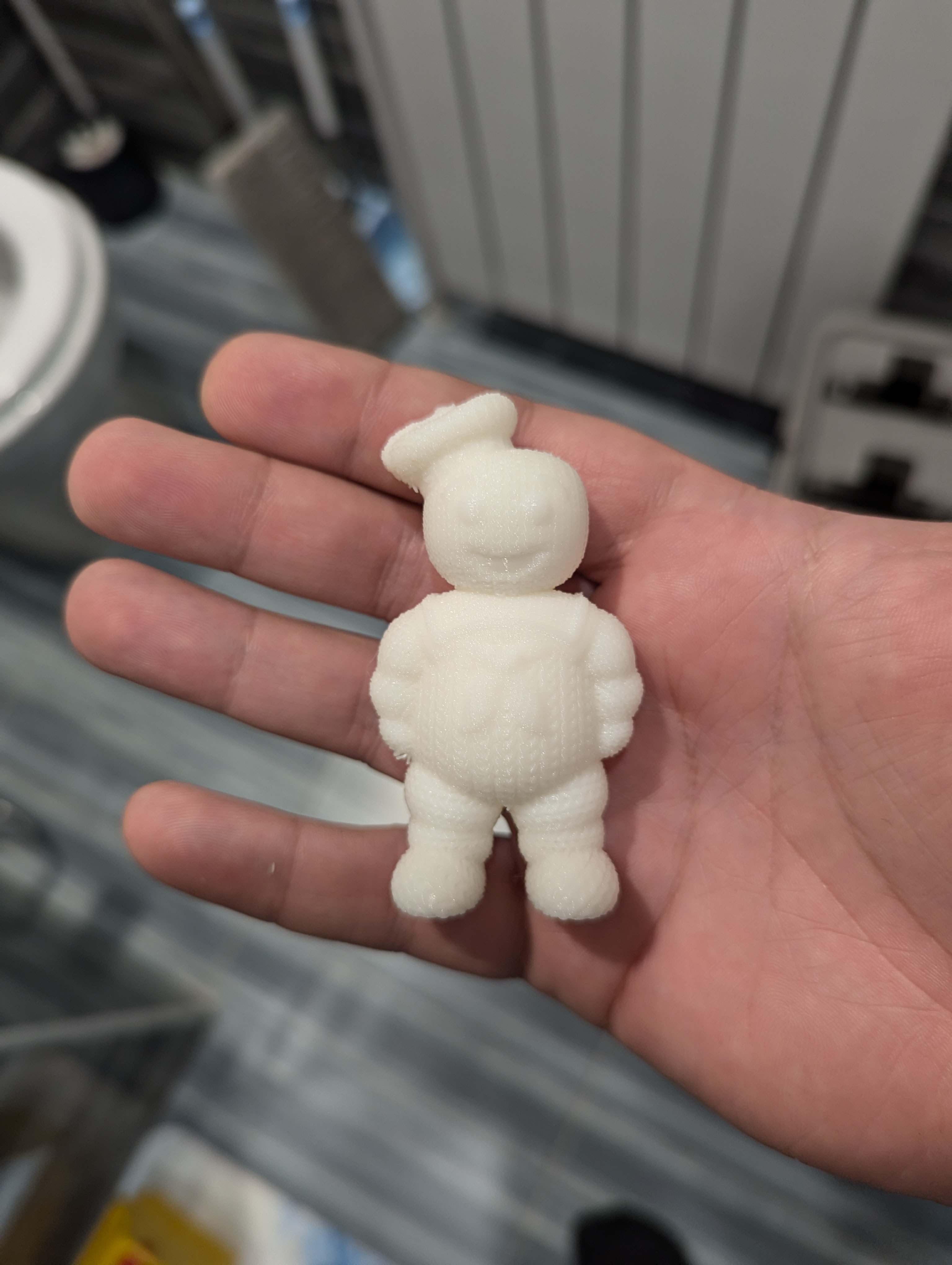 printed in 50% scale, cute model, very cool to touch, printed without problem | Creality Cloud