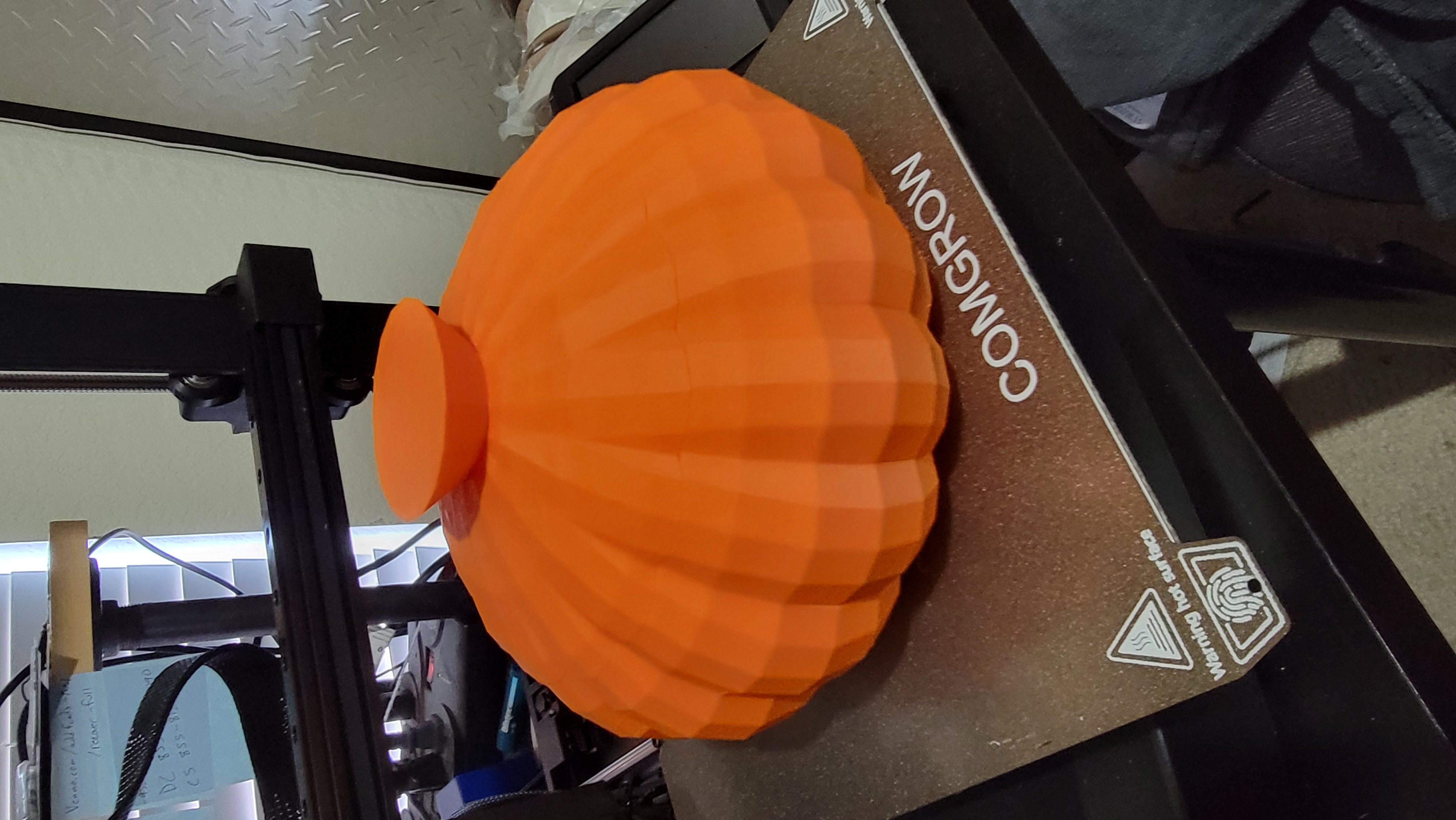 Home Decorations & OrnamentsSTL 다운로드 -Pumpkin Bowl with lid - Metal Monster