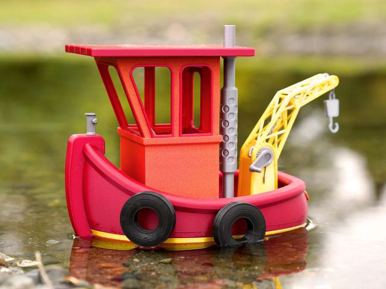 3D Printer Files | 3MF File | Scooter Tugboat | Creality Cloud