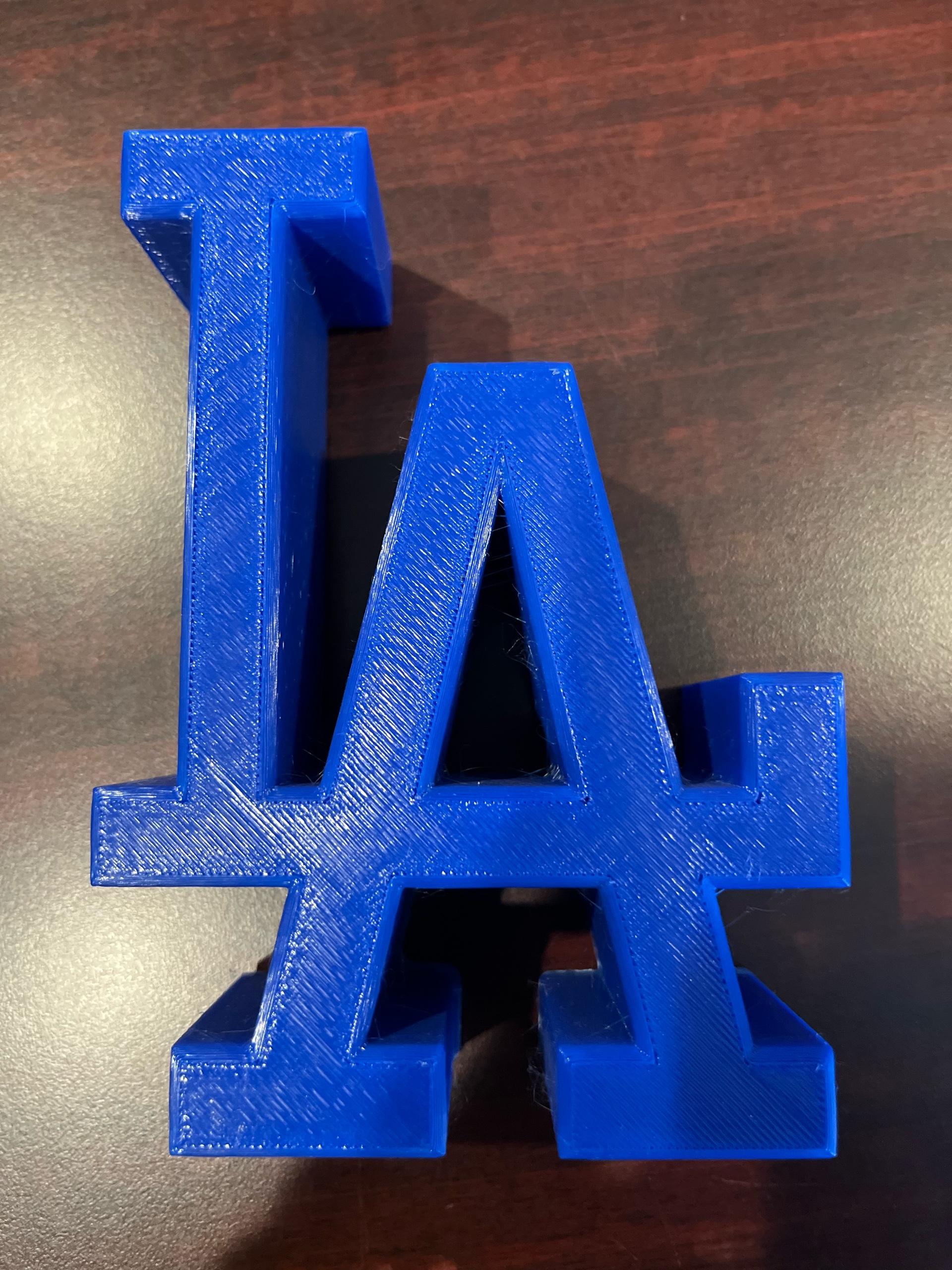 Free Other STL Download - LA DODGERS LOGOby Lyfted1