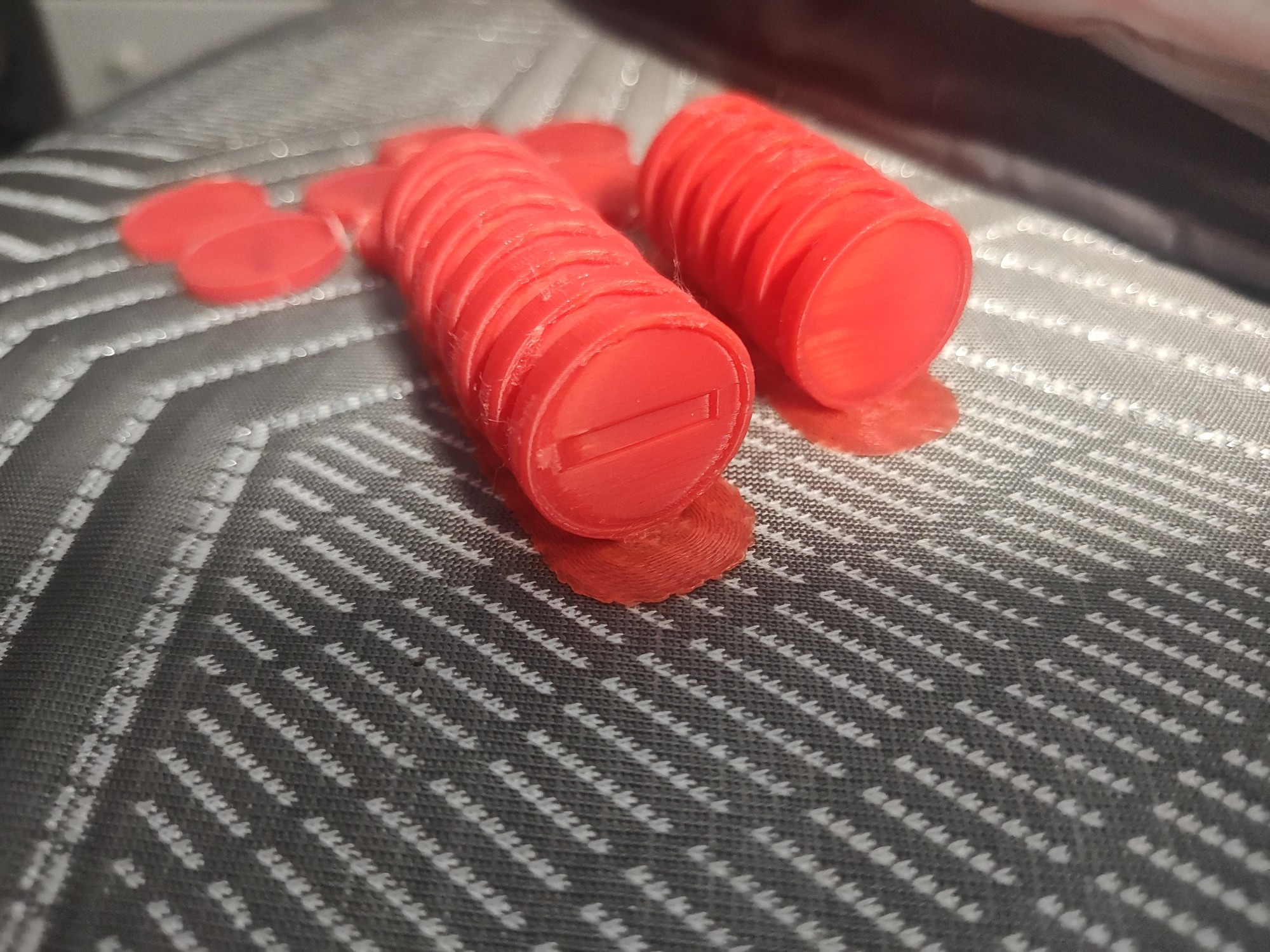 Red coins for Mario, came out way better in this orientation | Creality ...