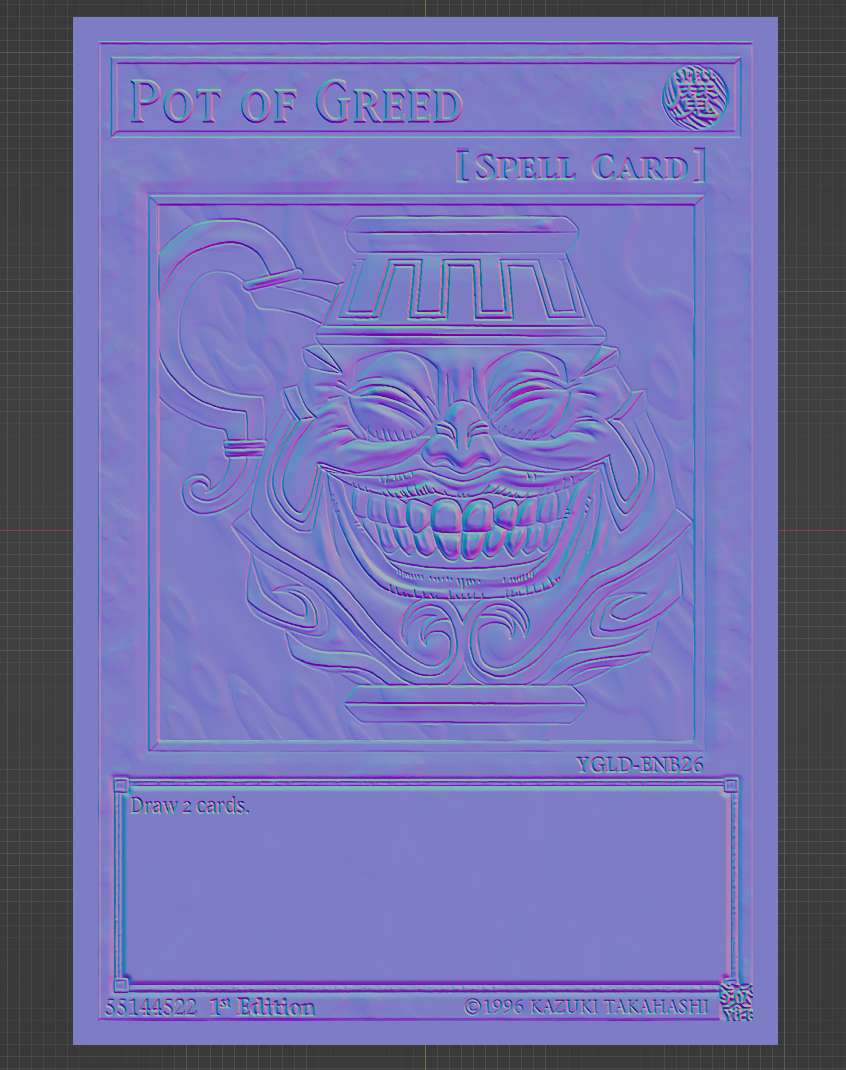 pot of greed - yugioh | 3D models download | Creality Cloud