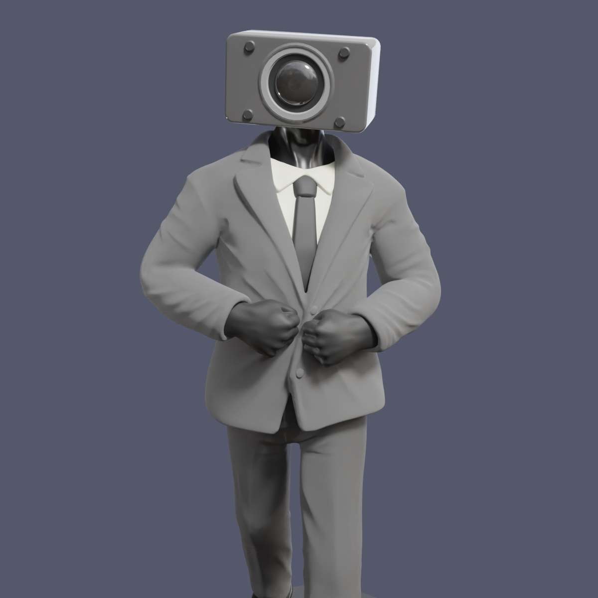 Camera Man Skibidi Toilet Statue Fan Art | 3D models download ...