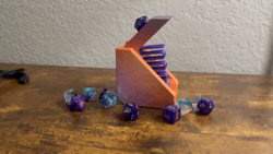 Dice Catapult Toy - Print In Place with Functional Spring | 3D models ...