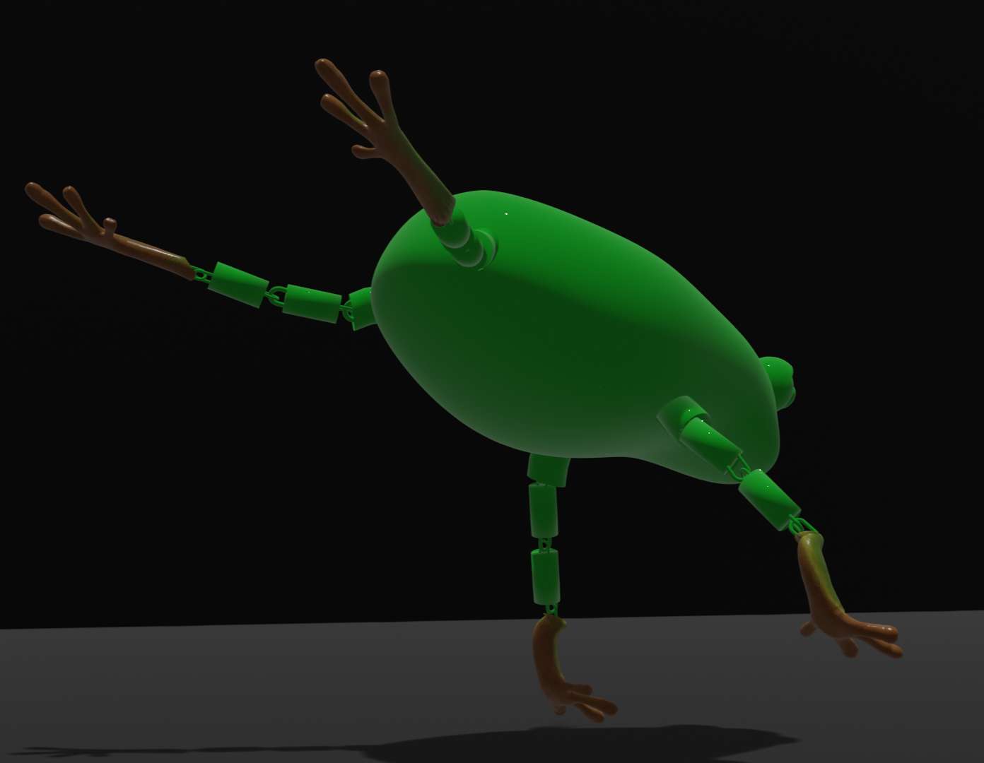 flexi Articulado- Rana | 3D models download | Creality Cloud