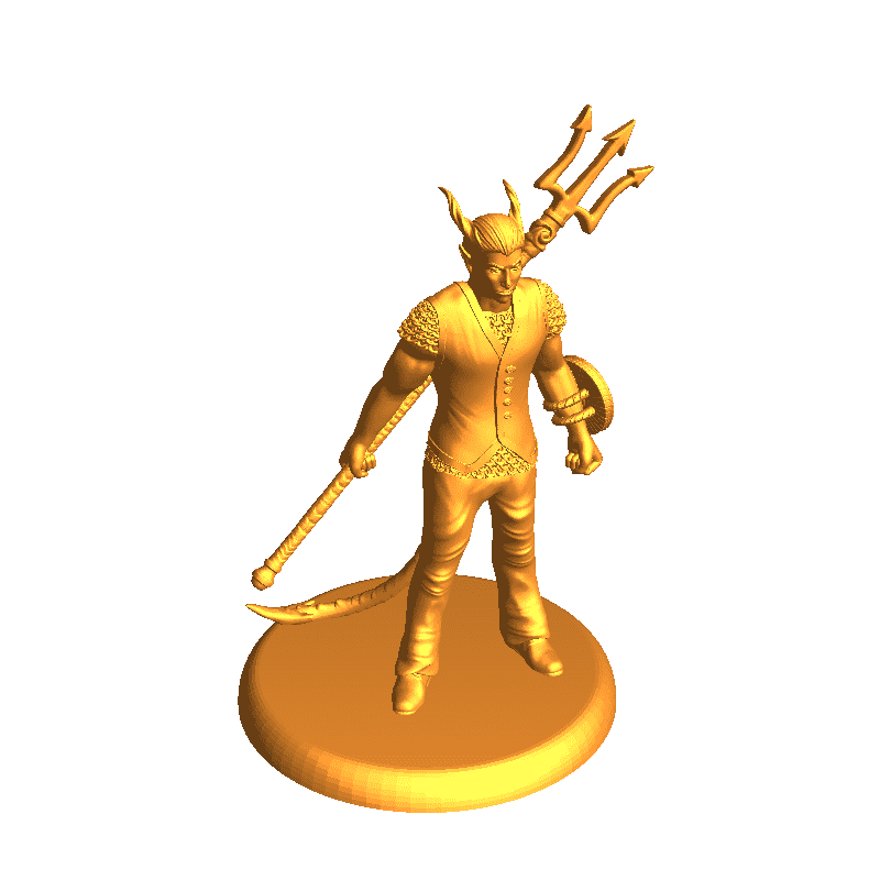 Demon Cleric - Tabletop Miniature | 3D models download | Creality Cloud