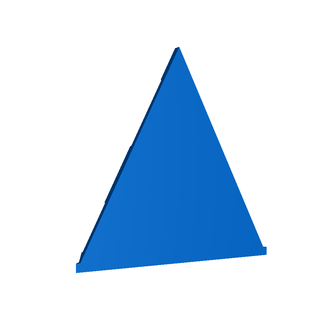 3D Printer Files | 3MF File | SUPER TRIANGLE BOOK END | Creality Cloud