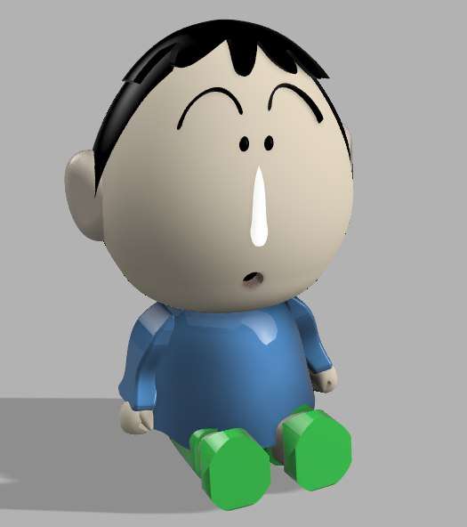 Bo Shin Chan | 3D models download | Creality Cloud