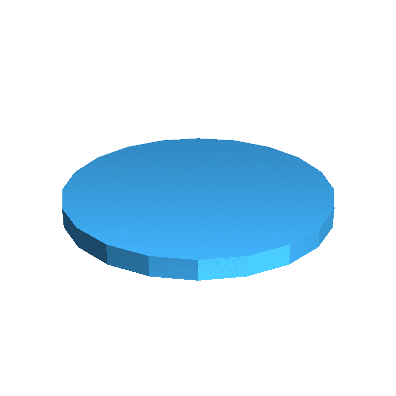 Free Home Appliance Accessories STL Download - Circular Base 40x40by ...