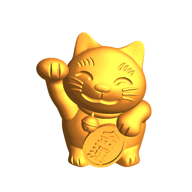 Free Home Decorations & Ornaments STL Download - Money catby nookeaw