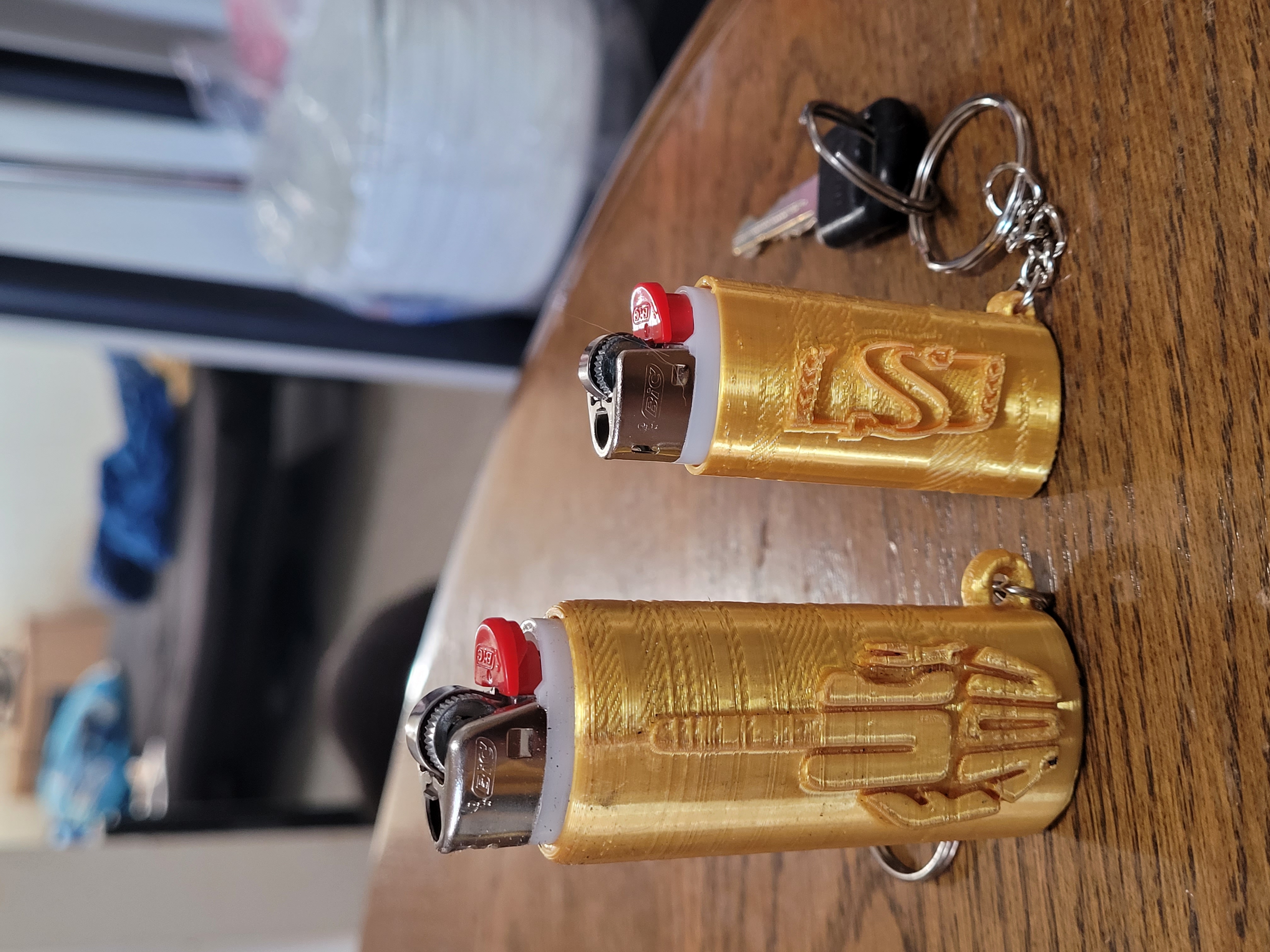 Tried the little Bic lighter case. I love it!!! turned out great. Fits ...