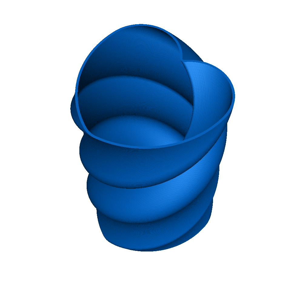 Free Sculptures & Artworks STL Download - twisted heartby Scott Rankin