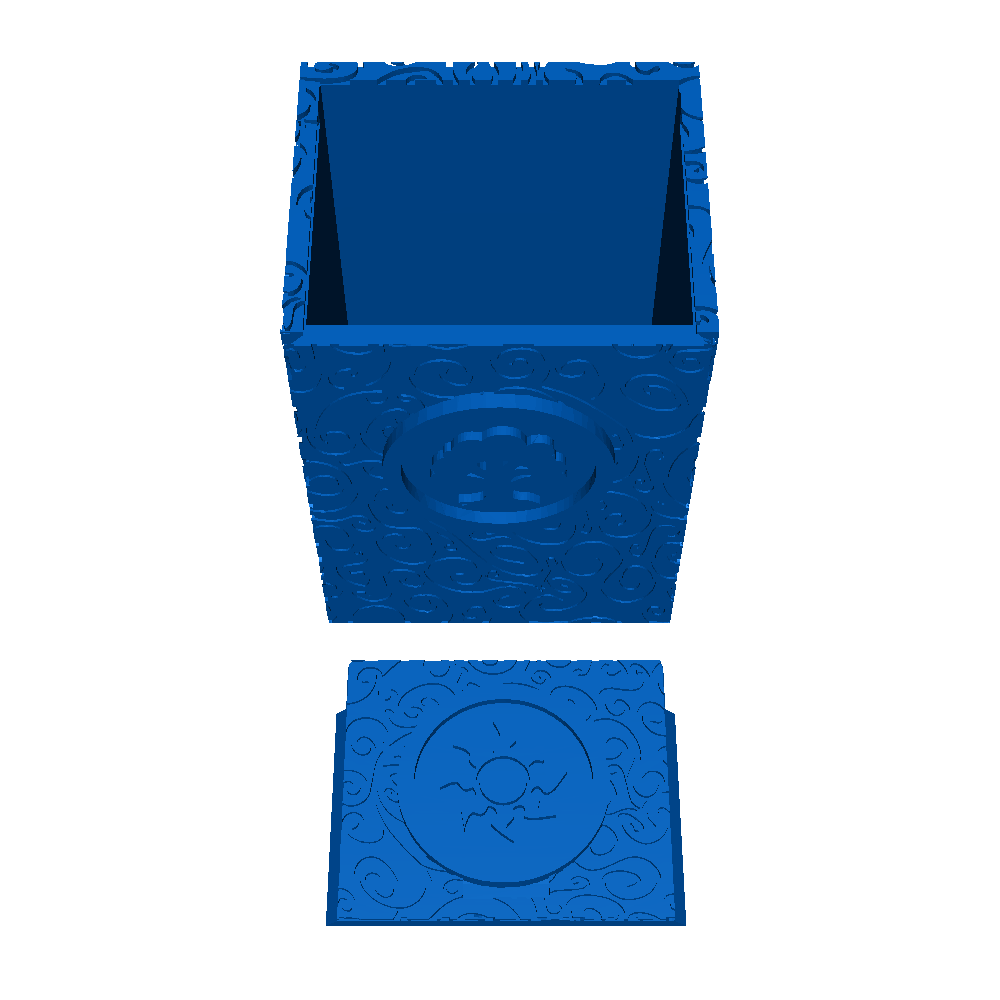 Board Games & Card Games STL Download - deck box magic by Dante Êxodos