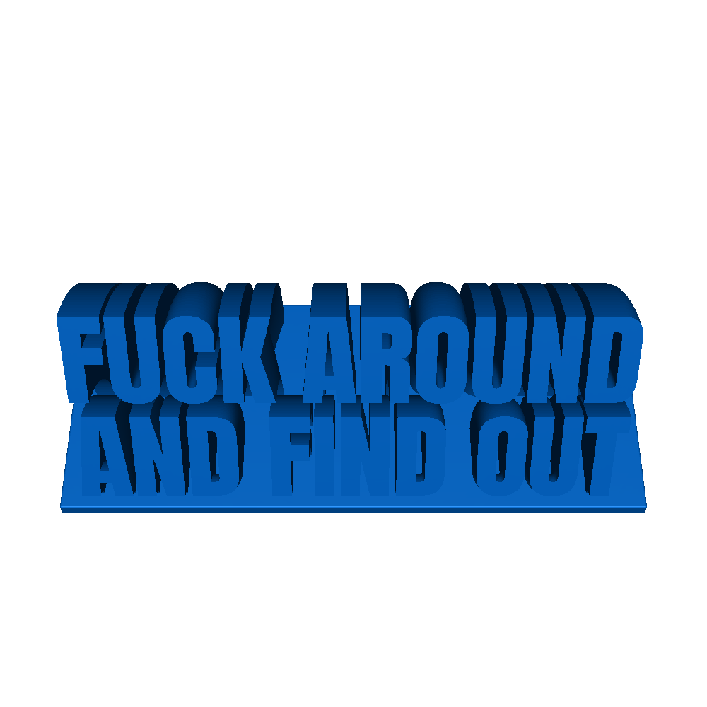 Free Badges & Coins STL Download - fafoby over there