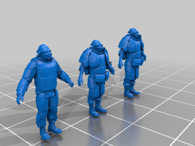 combine heavy soldier - alyx - tm | 3D models download | Creality Cloud