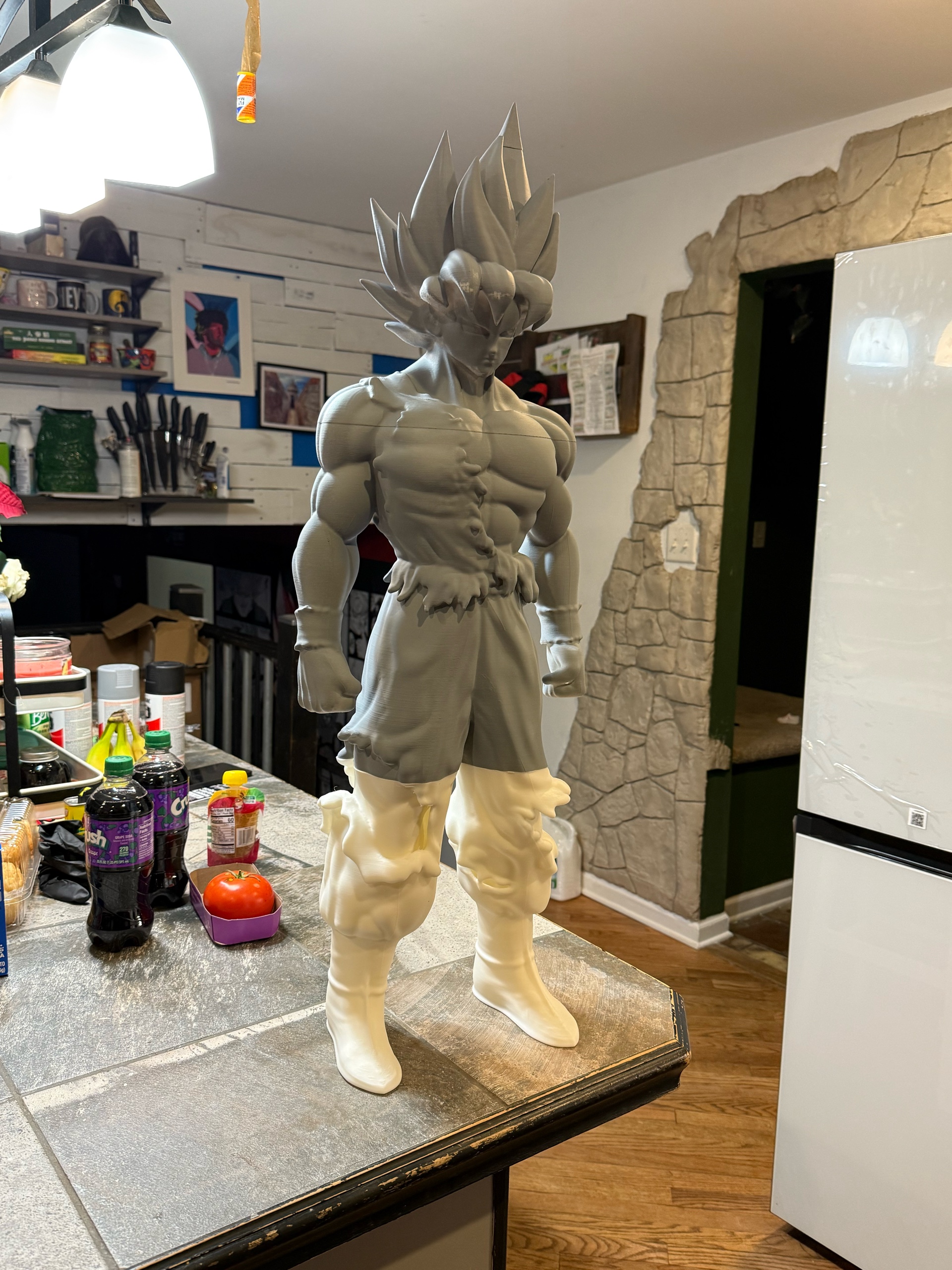 First large print. Over 72 hrs printing top half print on K1C ...