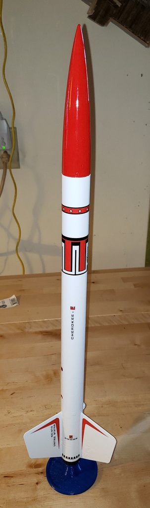 Cherokee-E Model Rocket | 3D models download | Creality Cloud