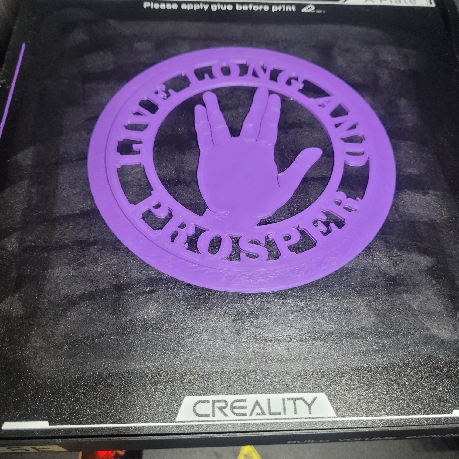 live long plaque | Creality Cloud