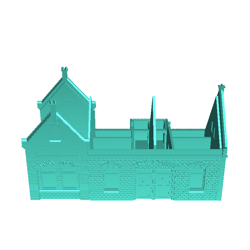 Other STL Download - Set of three large modern buildings (Zwateweg ...