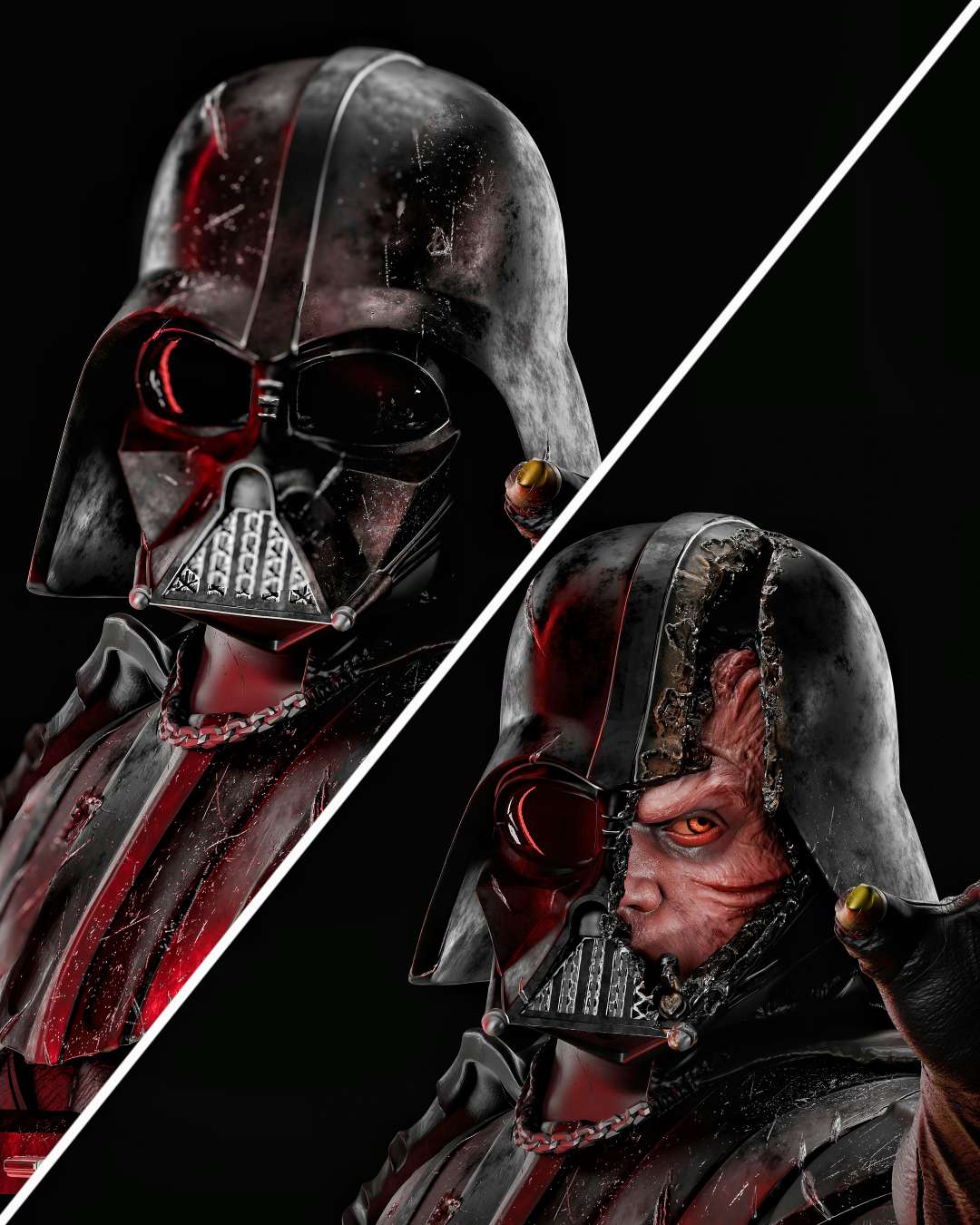Darth Vader Bust | 3D models download | Creality Cloud