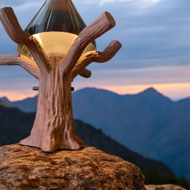 I introducing the Timber Night Light: The first of its kind, it is a ...